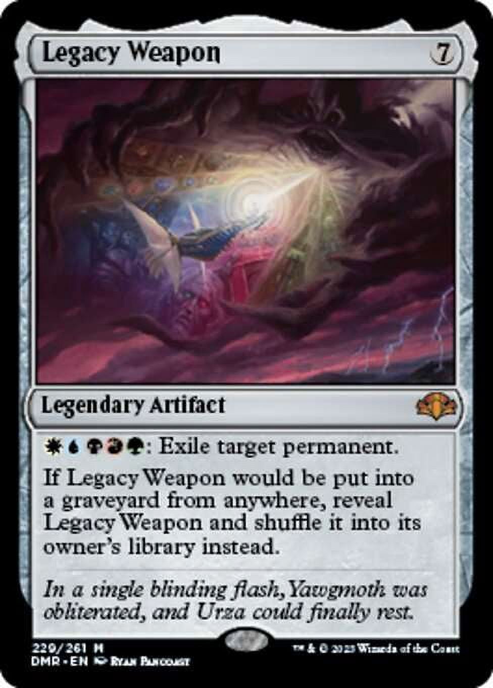 MtG Dominaria Remastered Mythic Rare Legacy Weapon #229 - Walmart.com