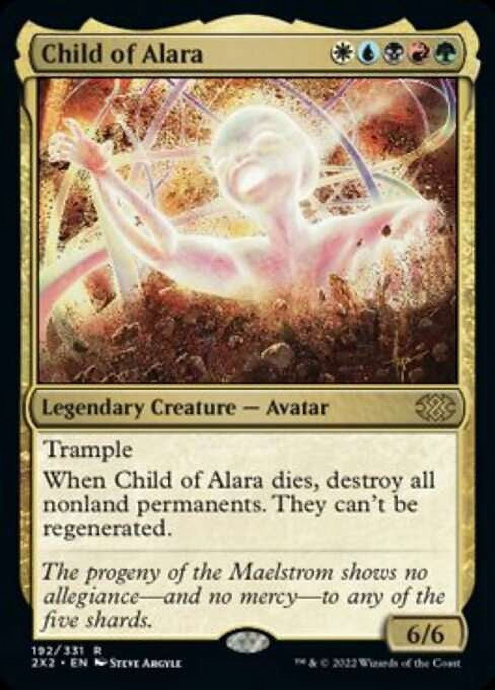 MtG Double Masters 2022 Rare Child of Alara #192 - Walmart.com
