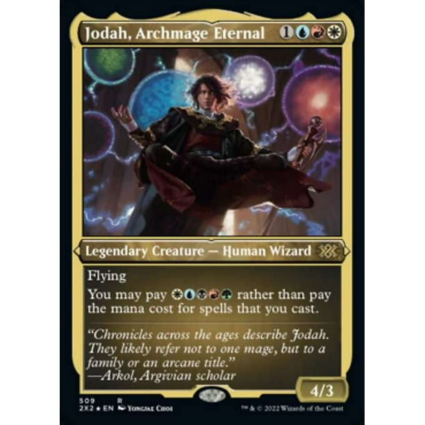 MtG Double Masters 2022 Rare Jodah, Archmage Eternal (Etched Foil-Only ...