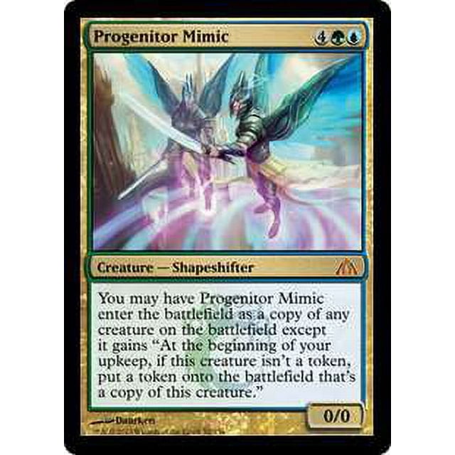 MtG Dragon's Maze Mythic Rare Progenitor Mimic #92 - Walmart.com