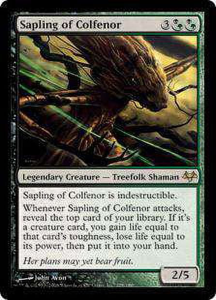 MtG Eventide Rare Sapling of Colfenor #128 - Walmart.com