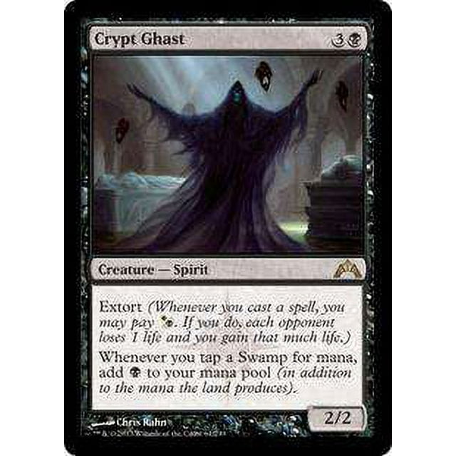 MtG Gatecrash Rare Crypt Ghast #61 - Walmart.com