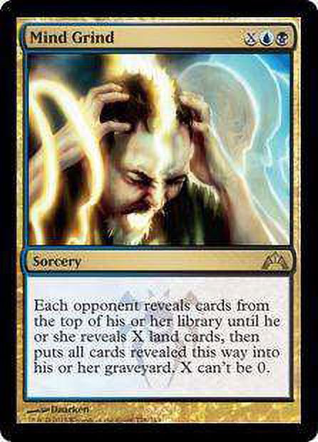 MtG Gatecrash Rare Mind Grind #178 - Walmart.com