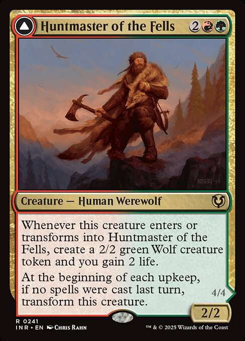 MtG Innistrad Remastered Rare Huntmaster of the Fells // Ravager of the ...
