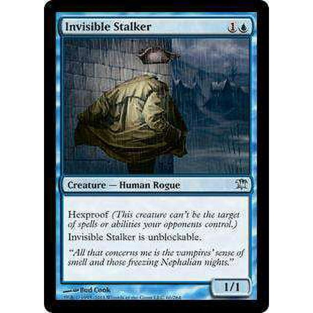 MtG Innistrad Uncommon Invisible Stalker (Foil) #60 - Walmart.com