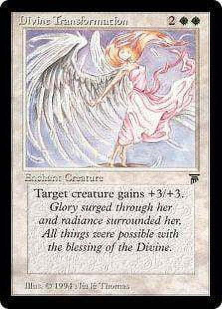 MtG Legends Rare Divine Transformation (Lightly Played) - Walmart.com