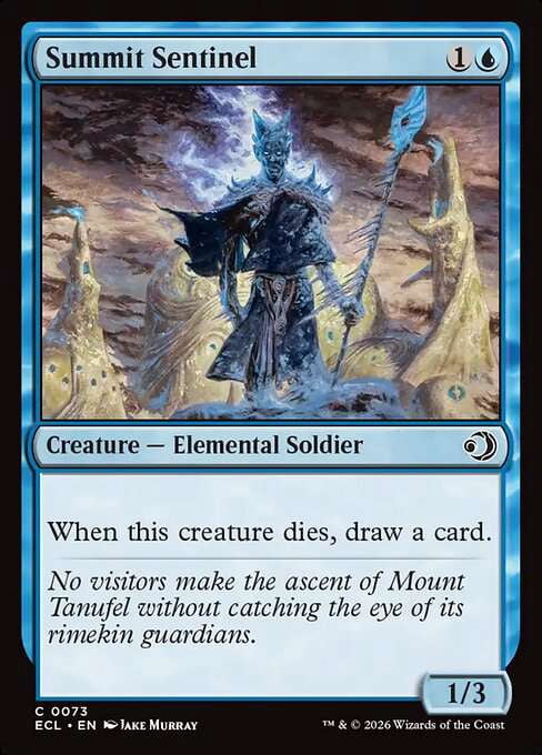 MtG Lorwyn Eclipsed Common Summit Sentinel #73 - Walmart.com