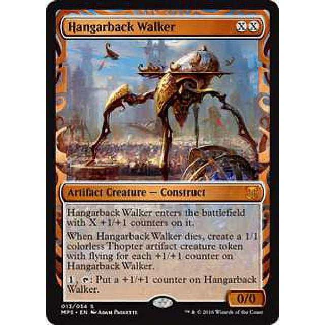 MtG Masterpiece Hangarback Walker (Kaladesh Invention) #13 - Walmart.com