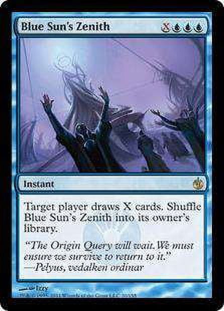 MtG Mirrodin Besieged Rare Blue Sun's Zenith #20 - Walmart.com