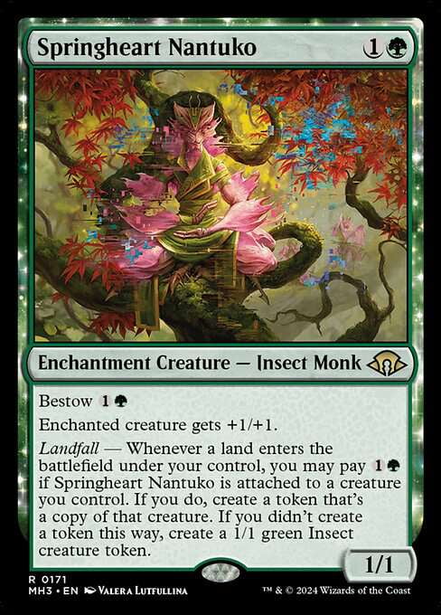 MtG Modern Horizons 3 Rare Springheart Nantuko #171 - Walmart.com