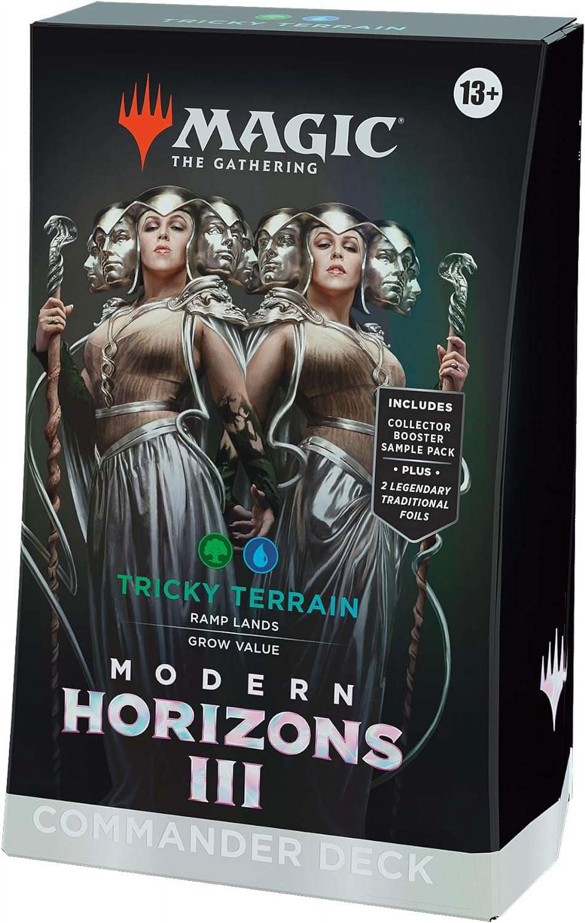 MtG Modern Horizons III Tricky Terrain Commander Deck - Walmart.com