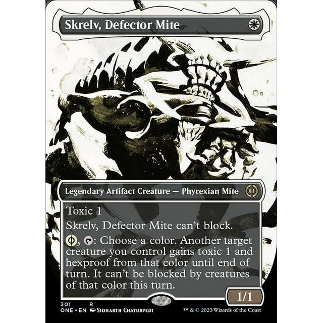 MtG Phyrexia: All Will Be One Rare Skrelv, Defector Mite (Showcase ...