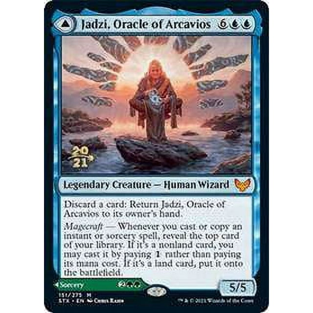MtG Prerelease & Release Mythic Rare Jadzi, Oracle of Arcavios ...