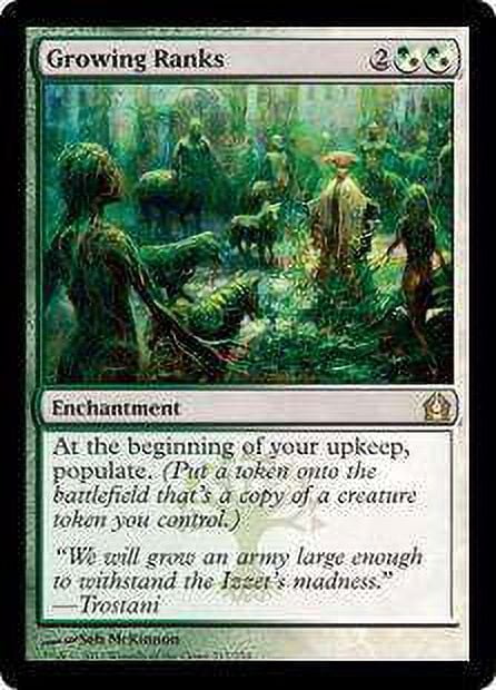MtG Return to Ravnica Rare Growing Ranks #217 - Walmart.com