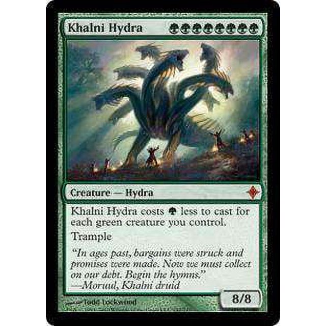MtG Rise of the Eldrazi Mythic Rare Khalni Hydra #192 - Walmart.com
