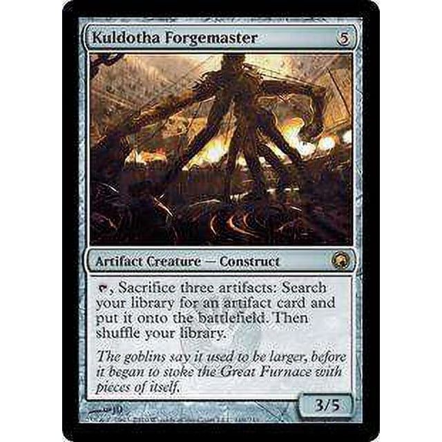 MtG Scars of Mirrodin Rare Kuldotha Forgemaster - Walmart.com