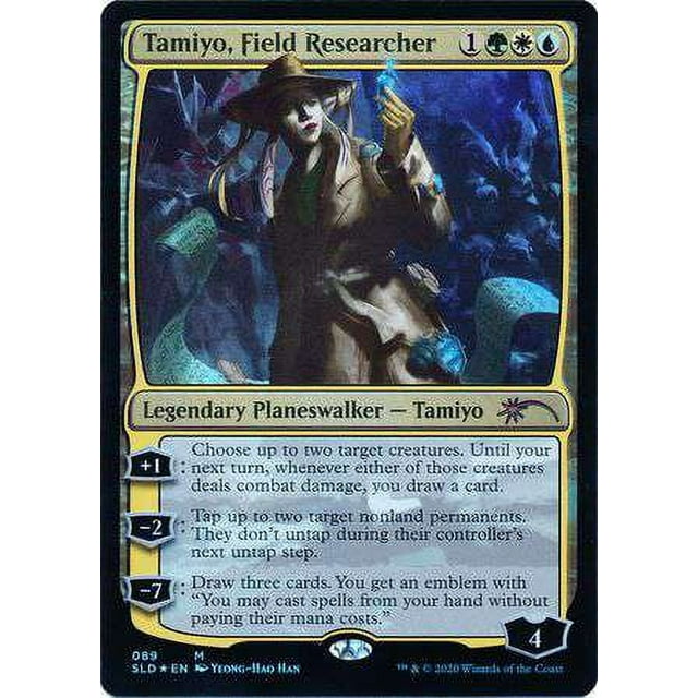 MtG Secret Lair Drop Series Mythic Rare Tamiyo, Field Researcher (FOIL ...