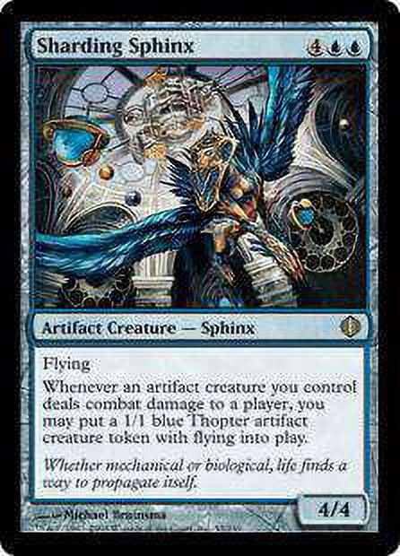 MtG Shards of Alara Rare Sharding Sphinx #55 - Walmart.com