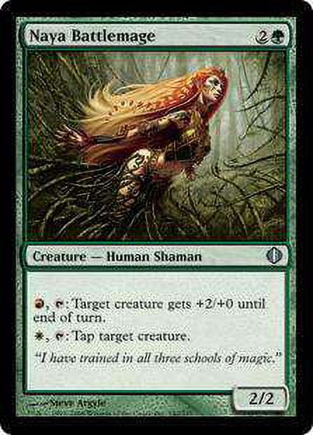 MtG Shards of Alara Uncommon Naya Battlemage (Foil) #142 - Walmart.com
