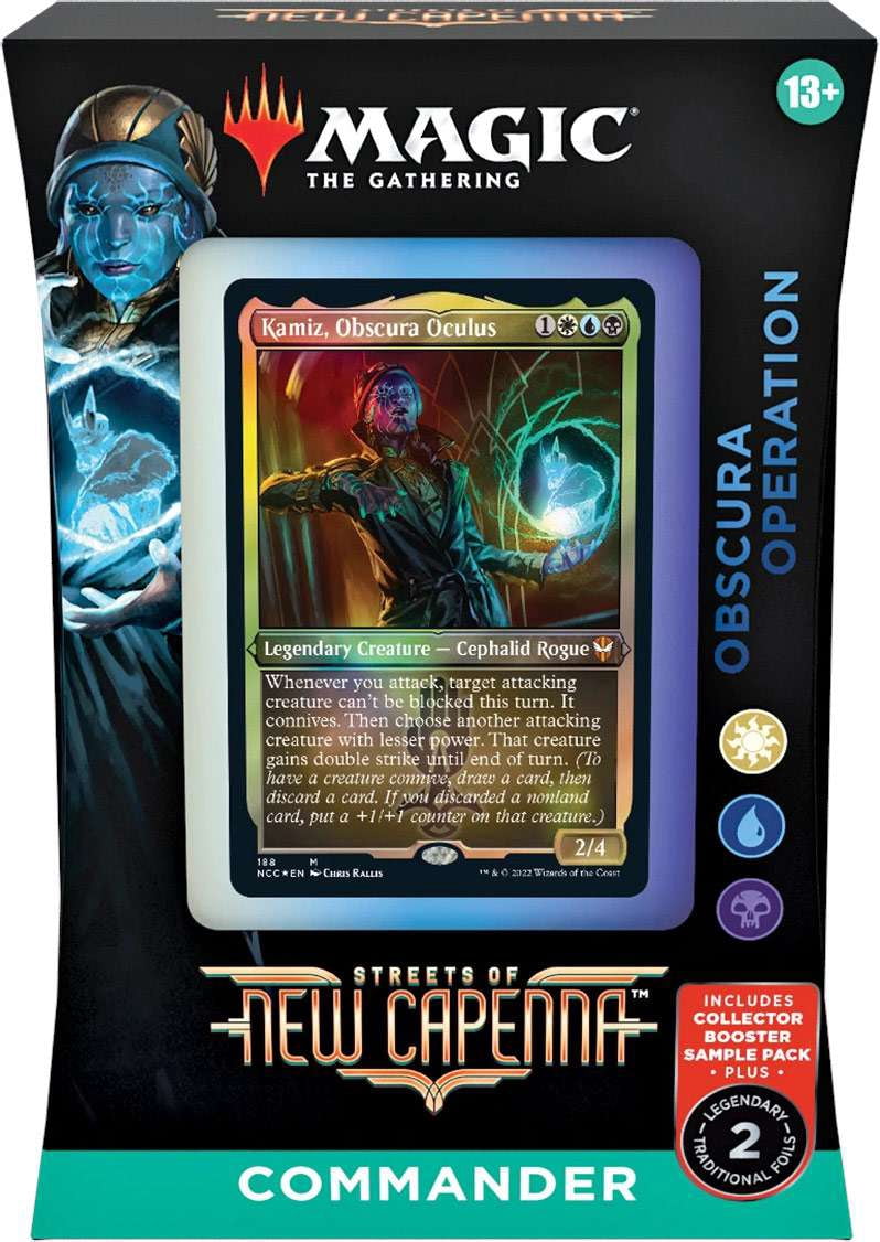 MtG Streets of New Capenna Obscura Operation Commander Deck - Walmart.com