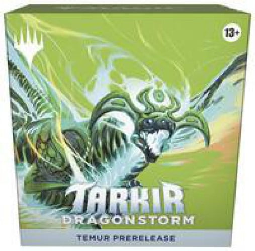 MtG Tarkir: Dragonstorm Temur Prerelease Kit (6 Booster Packs & More ...