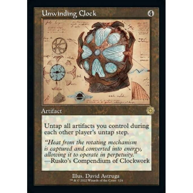MtG The Brothers' War Retro Artifacts Rare Unwinding Clock (Retro ...