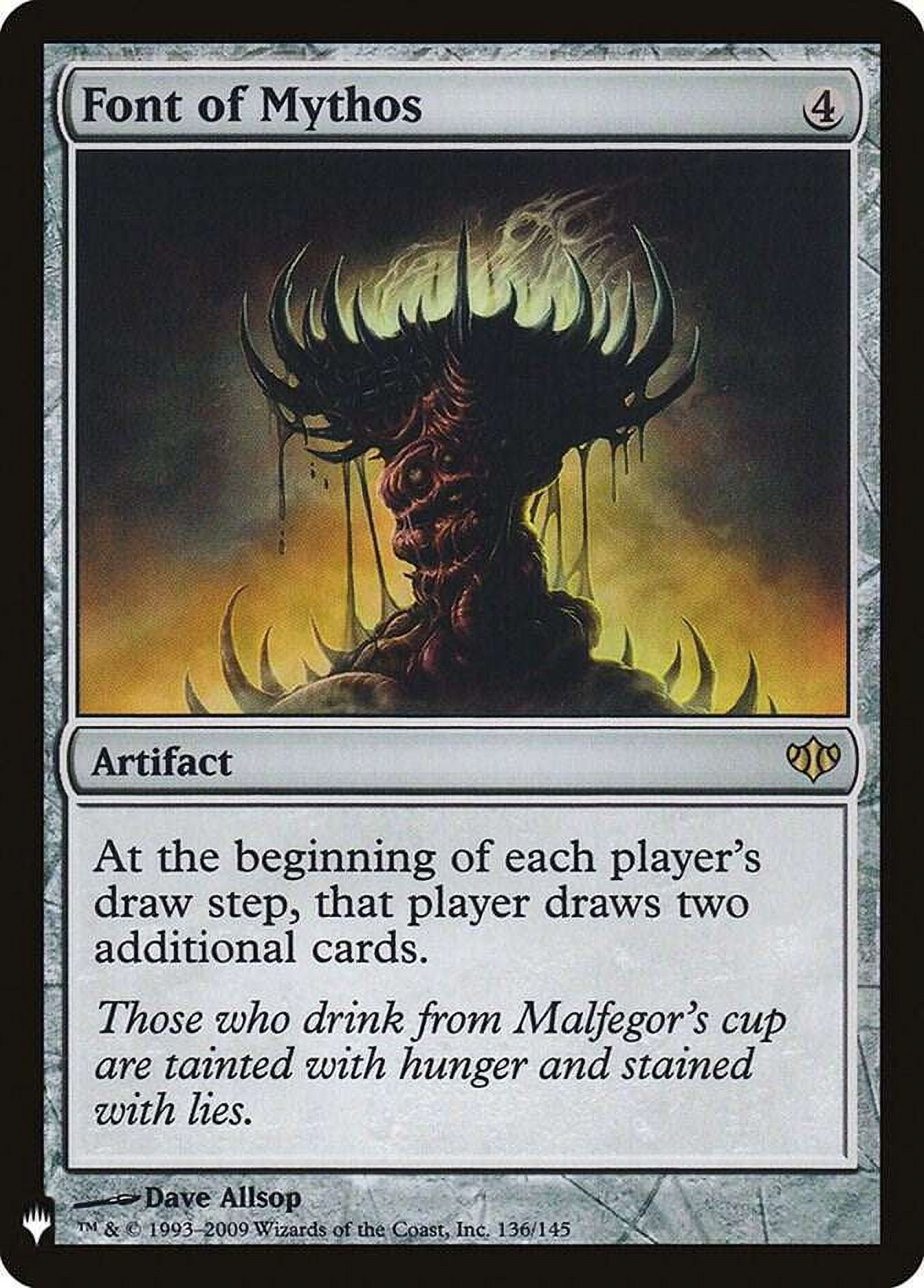 MtG The List Rare Font of Mythos #136 - Walmart.com