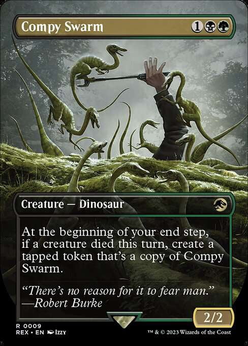 MtG The Lost Caverns of Ixalan Jurassic World Collection Rare Compy ...