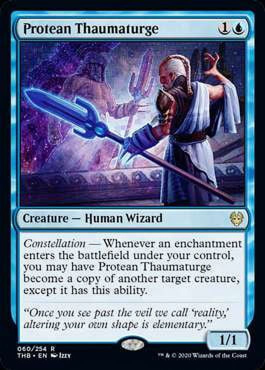 MtG Theros Beyond Death Rare Protean Thaumaturge #60 - Walmart.com