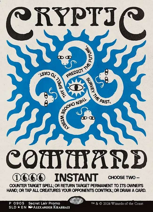MtG Trading Card Game Cryptic Command Secret Lair Series [Foil Edition ...