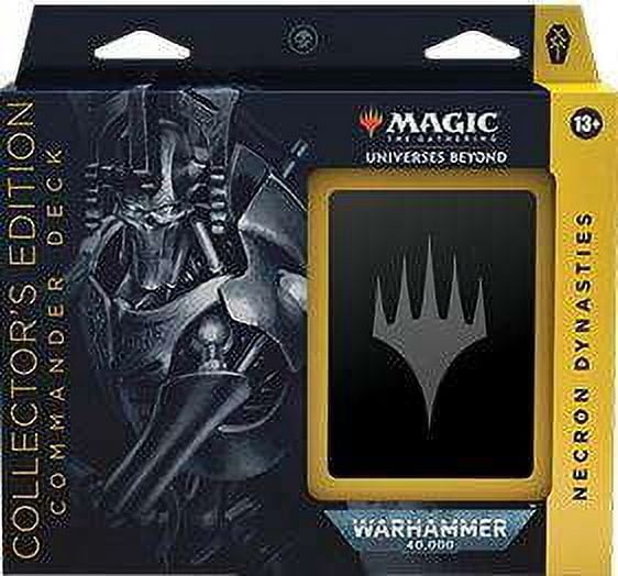 MtG Warhammer 40k Necron Dynasties Commander Deck COLLECTOR'S Edition ...