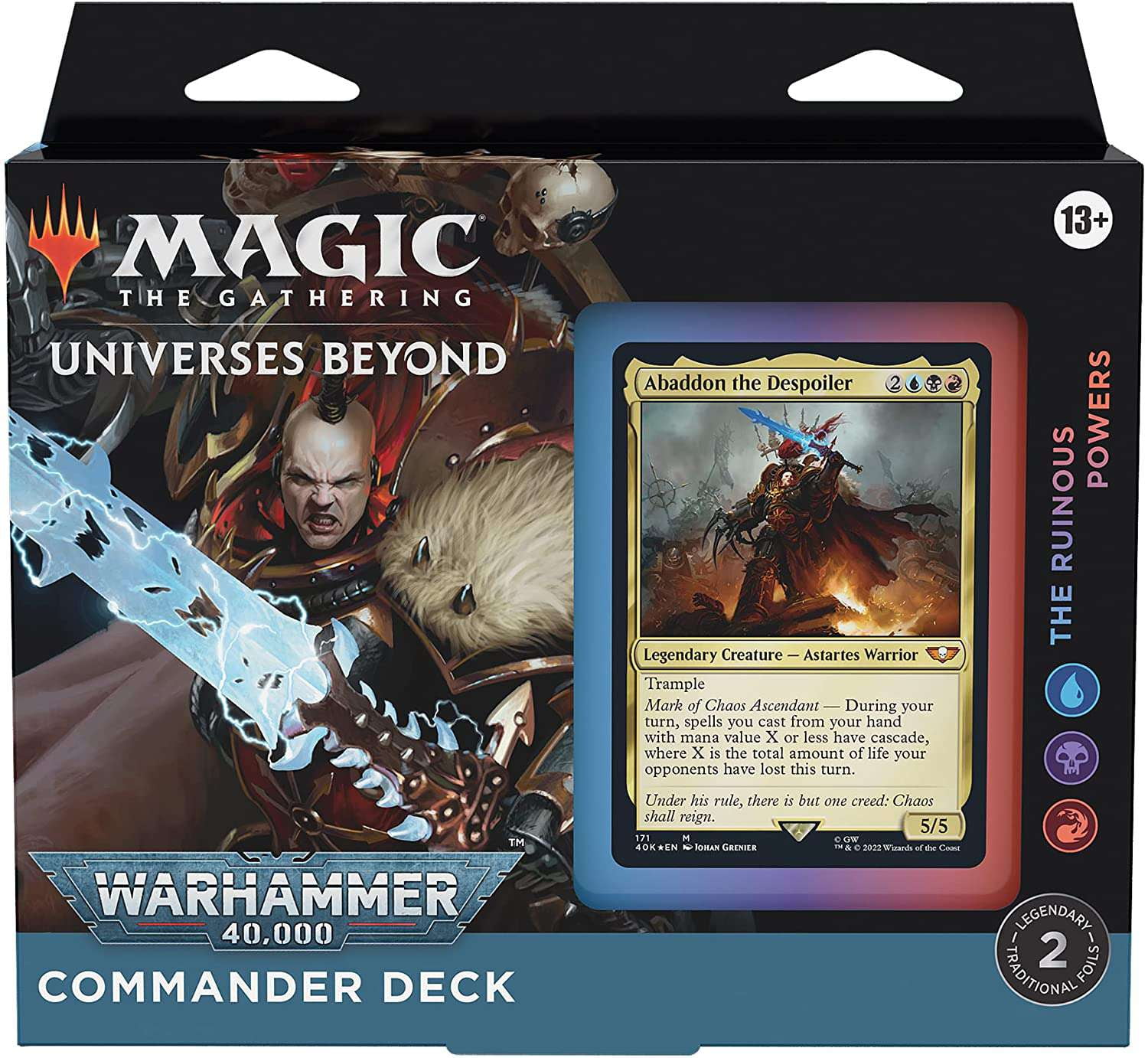 MtG Warhammer 40k The Ruinous Powers Commander Deck - Walmart.com