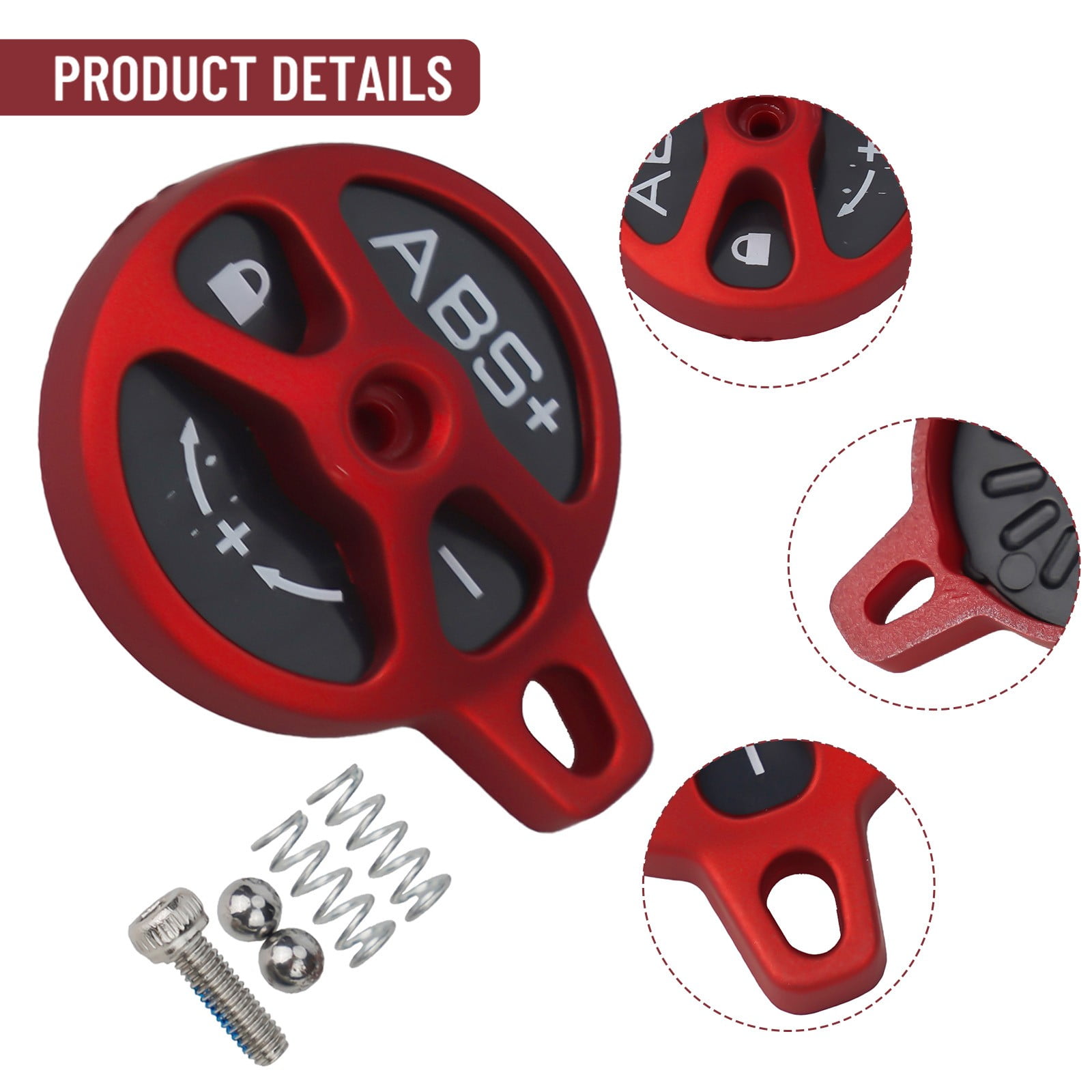 Mtb Road Bike Fork Lock Cap Switch Manual Lockout Assembly Kit For Sr ...