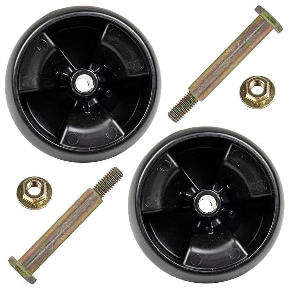Mtd 734 04155 938 3056 712 04217 Deck Wheels W/ Bolt & Locknut 2 Pack - Walmart.com