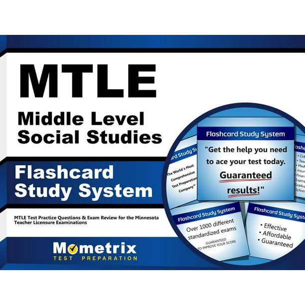 Mtle Middle Level Social Studies Flashcard Study System : Mtle Test ...