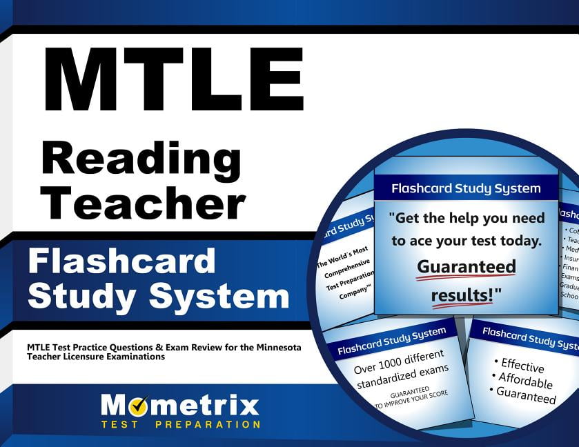 Mtle Reading Teacher Flashcard Study System : Mtle Test Practice ...