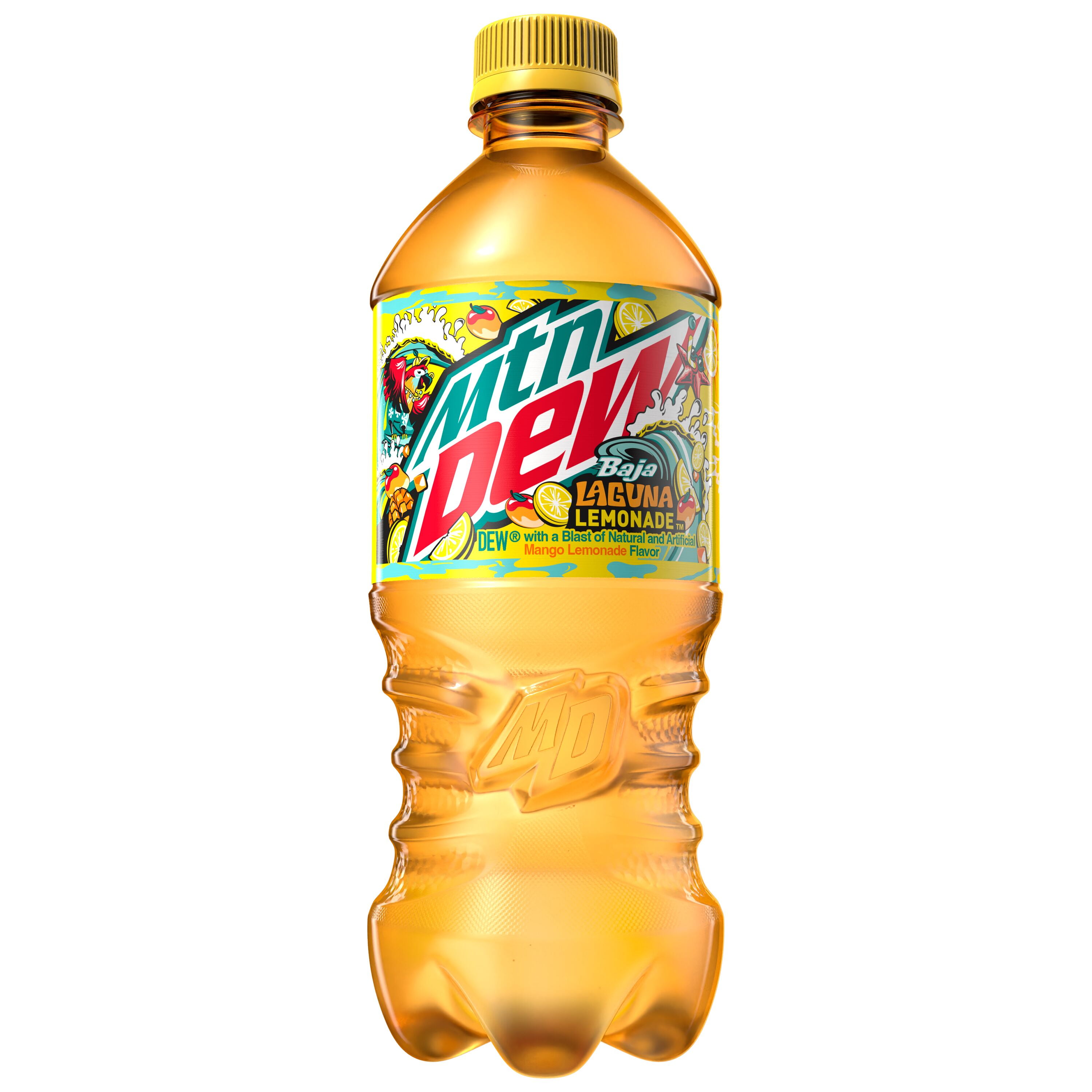 Mtn Dew Baja Soda Laguna Lemonade 20 Fl Oz - Walmart.com