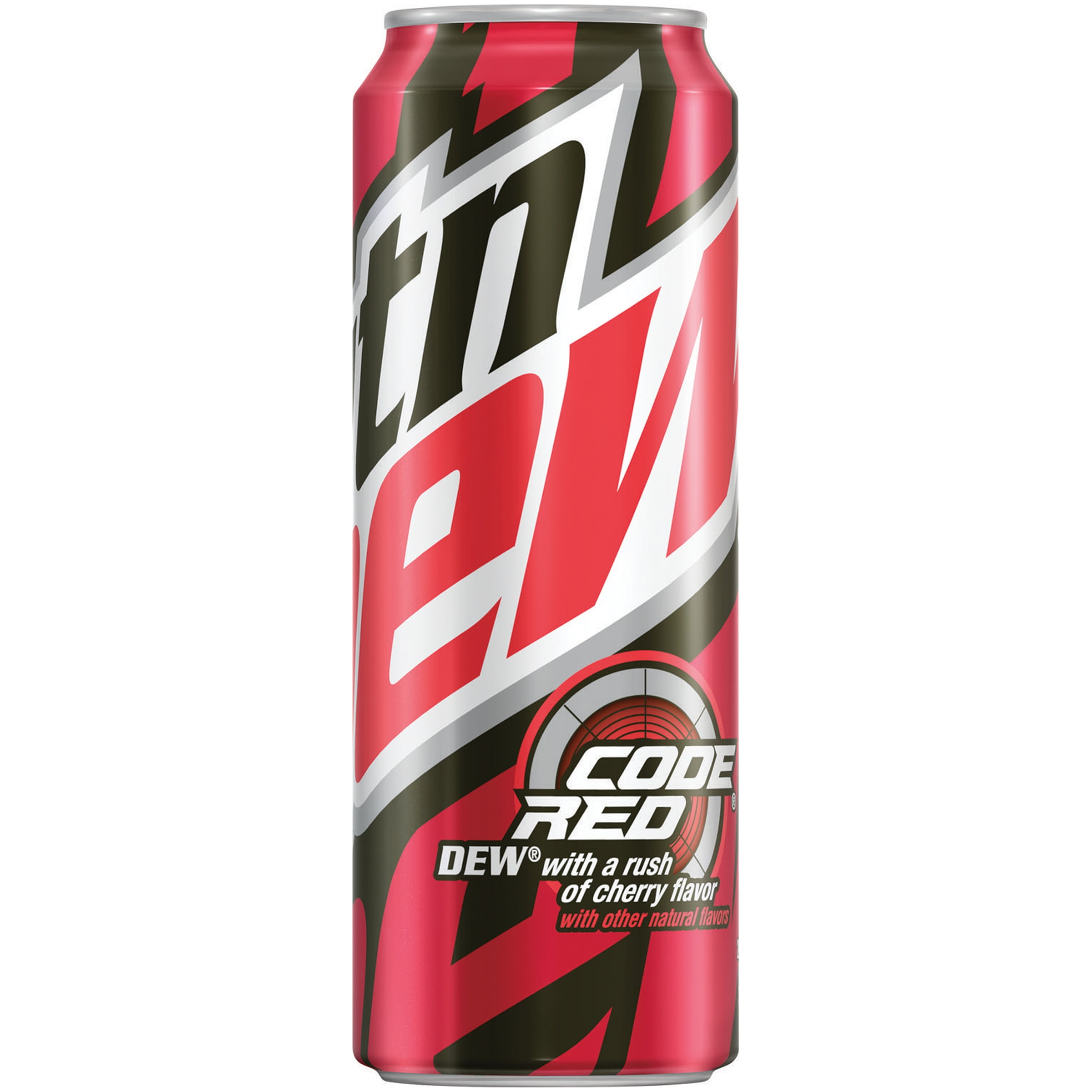 Mtn Dew Code Red Cherry Soda 24 Fl Oz Can