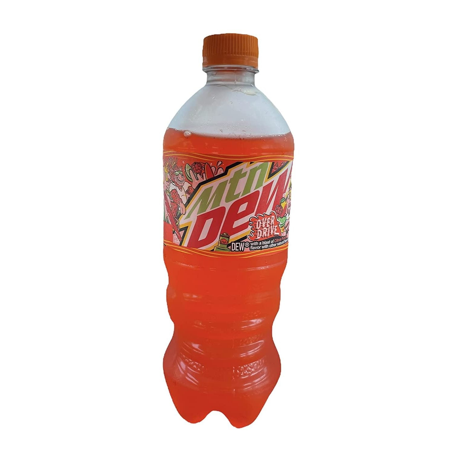 Mtn Dew OverDrive Citrus Punch - HZJF Stash (Bottles) (Pack of (2) 20 Oz Bottles) - Walmart.com