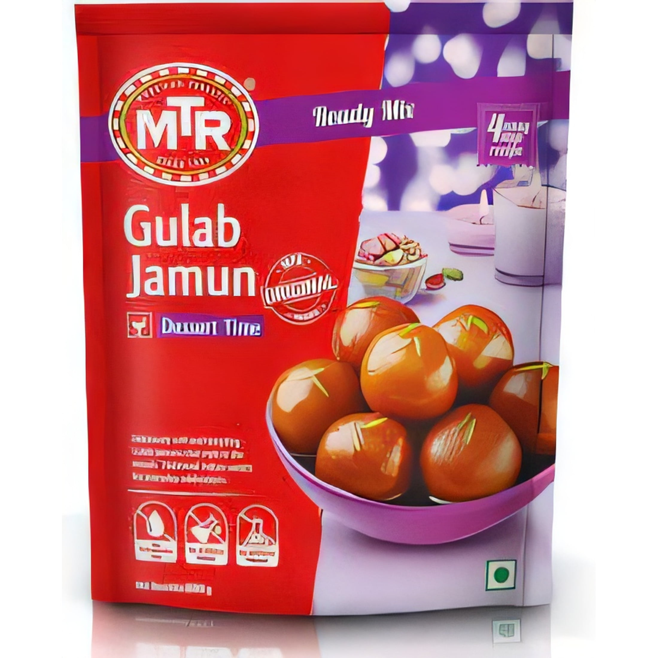Mtr Gulab Jamun Instant Mix 200gm - Walmart.com