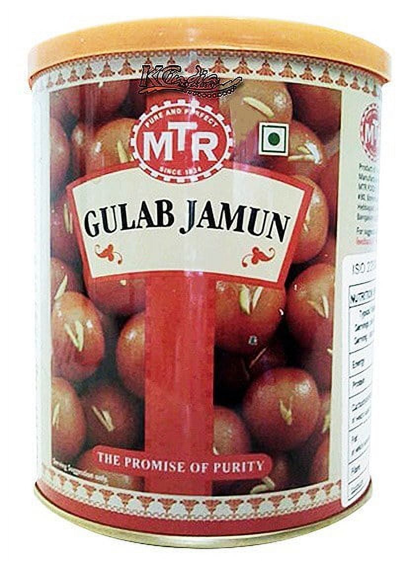 MTR Ready To Eat Gulab Jamun Indian Sweets with Syrup - 1Kg Tin ...
