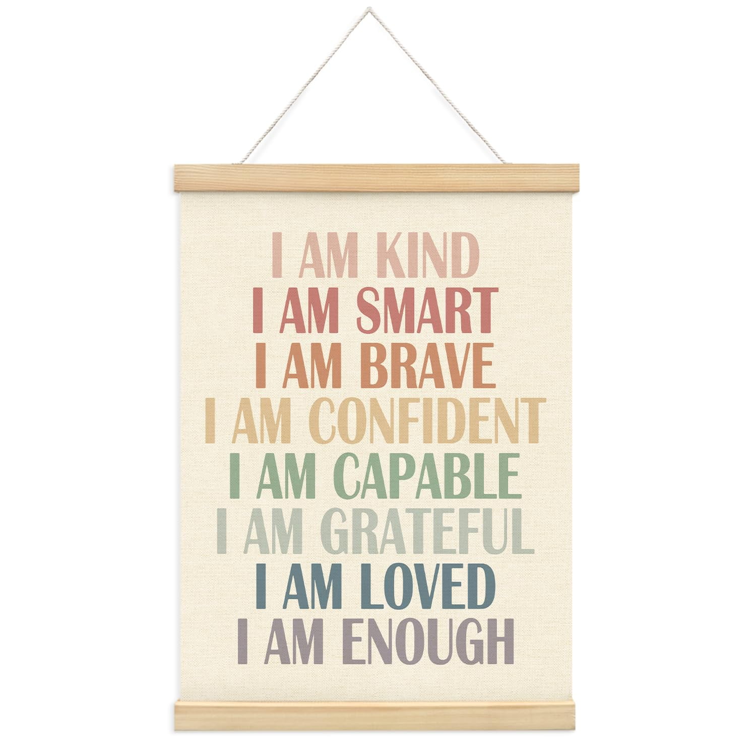 Mtrgdn Affirmations for Kids Classroom HYZ01 Calm Down Decor - Poster ...