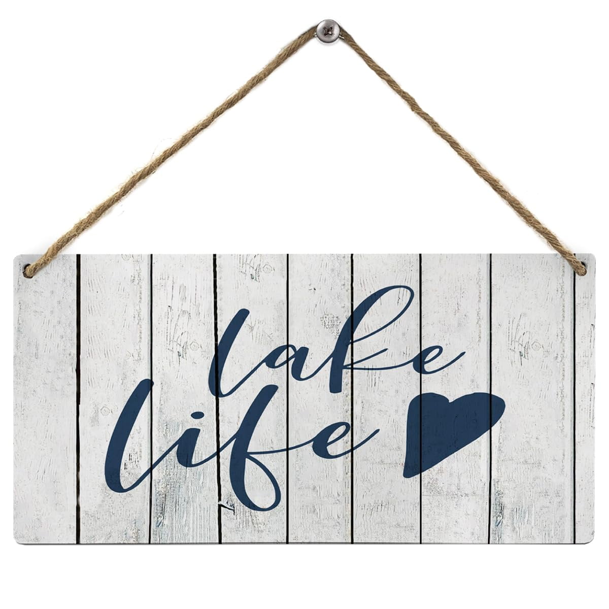 Mtrgdn Lake Life Wood EC36 Wall Hanging Tags,Summer Vacation Sign Wall ...