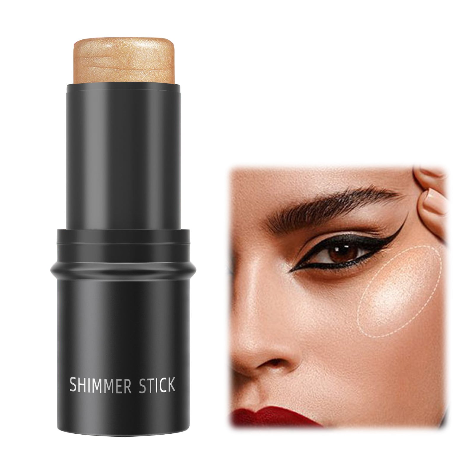 MtsDJSKF 6 Colors Stick Highlighter Stick And Stick Kit Face Brightens ...