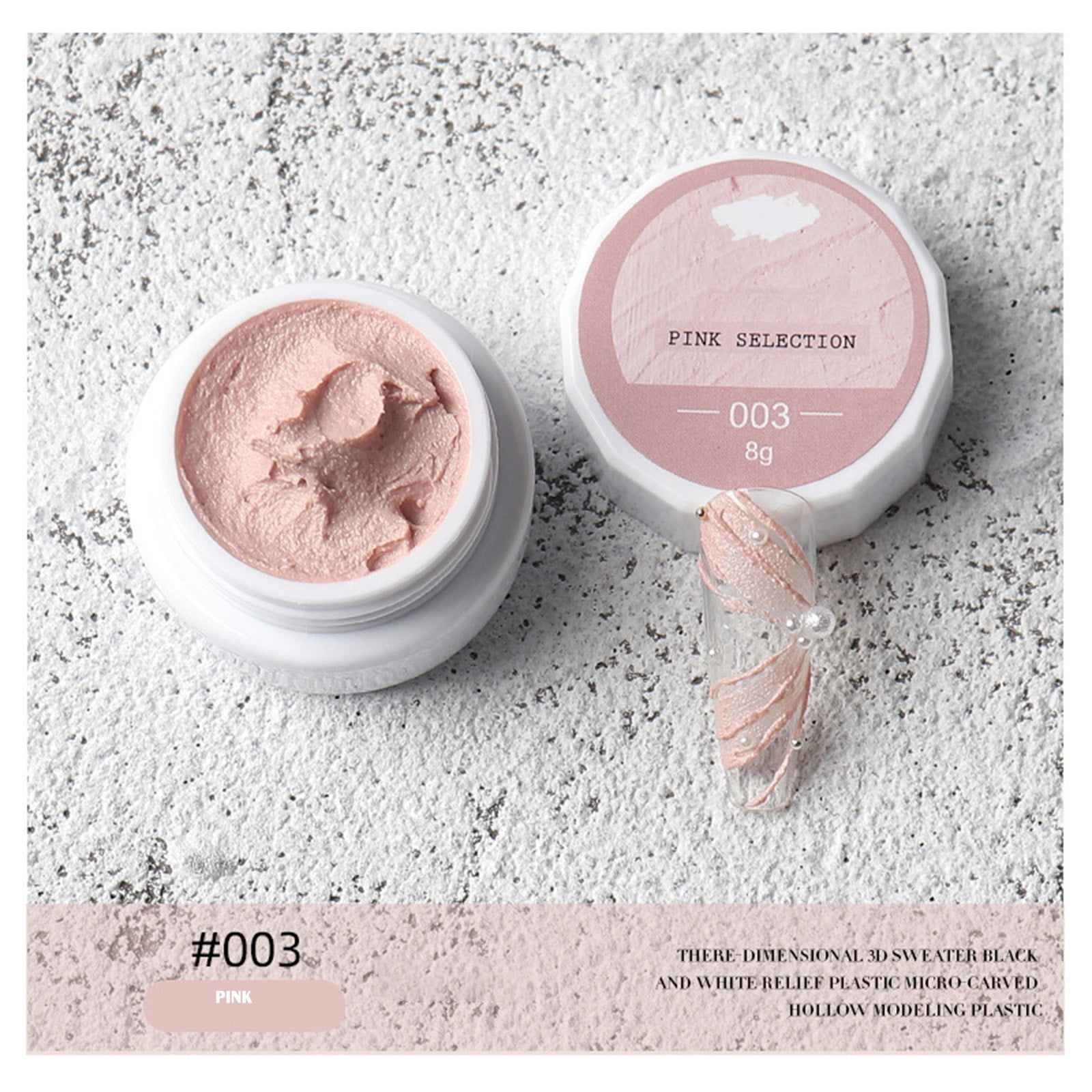 MtsDJSKF Gel Nail Set Complete Gypsum Glue Nail Enhancement Color Paint ...