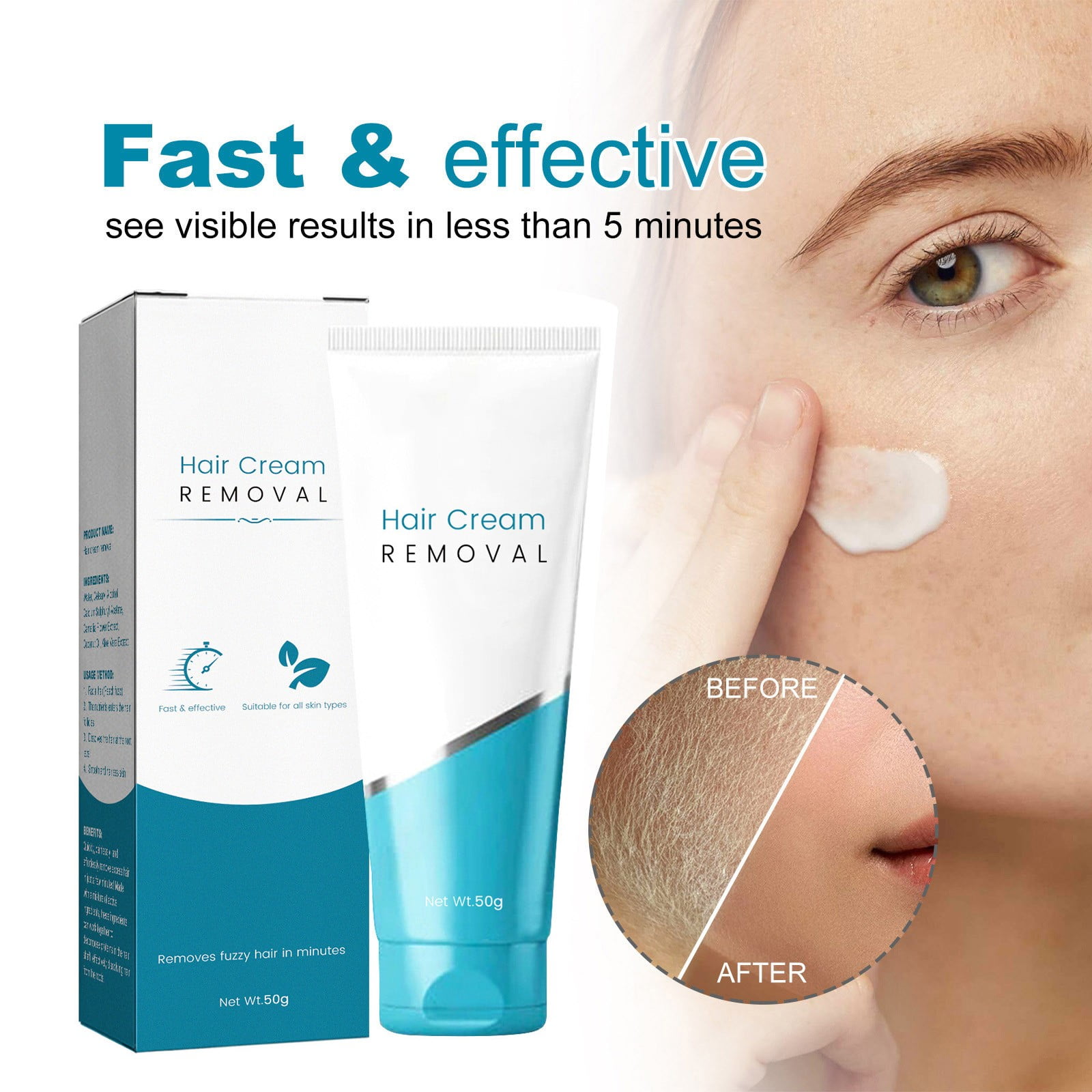 MtsDJSKF Lady Moratorium Hair Removal Lips Hair Legs Hair Arms Underarm ...