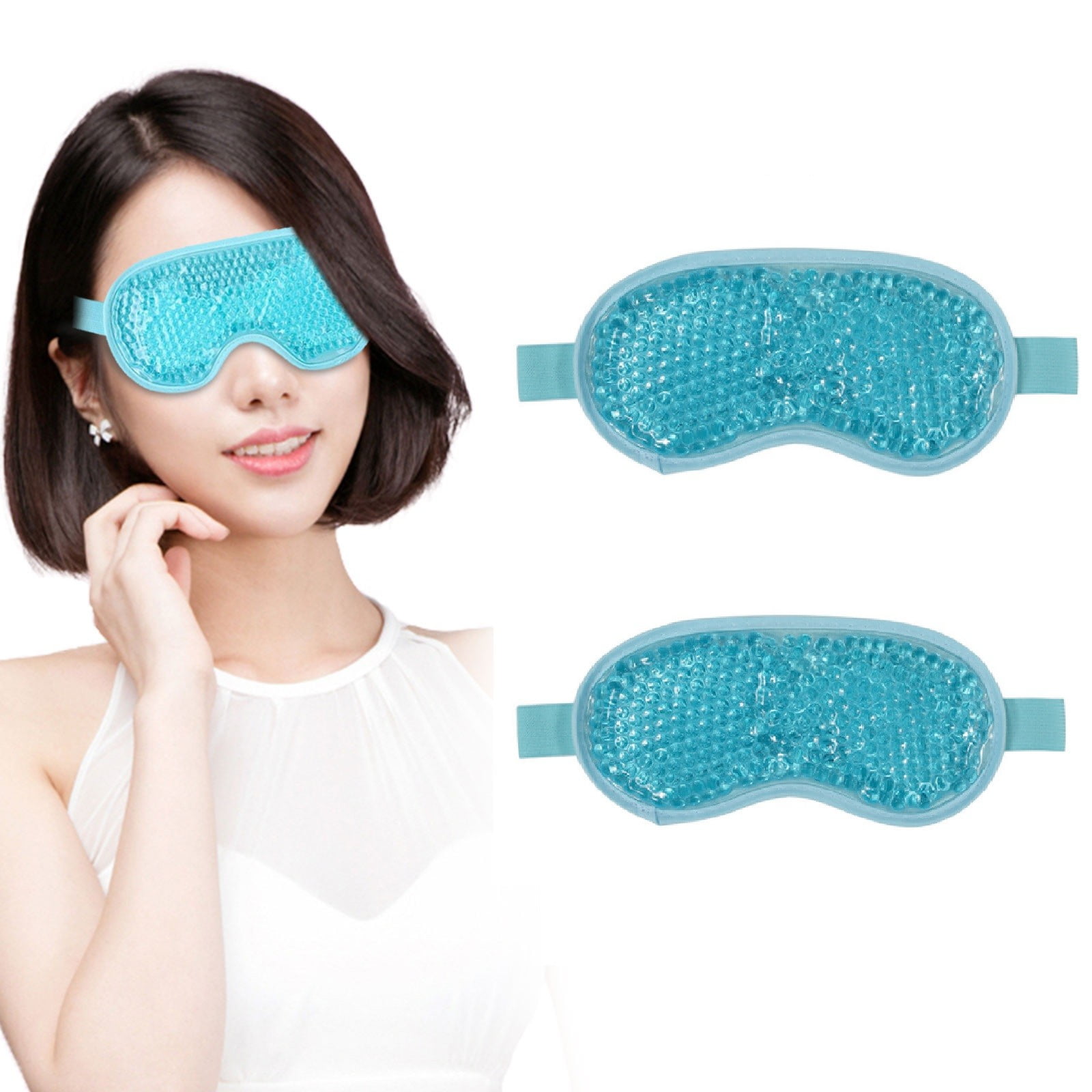 MtsDJSKF Moist Heat Eye Compress for Dry Eyes Eye Cold Eye Ice Pack for ...