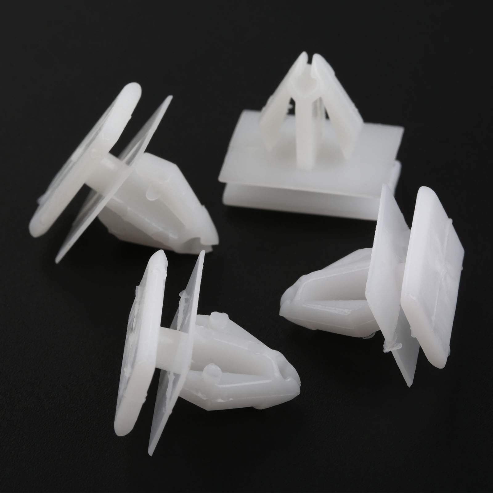 Mtsooning 15PCS Rocker Panel IFF17 Moulding Rivets, White Nylon ...