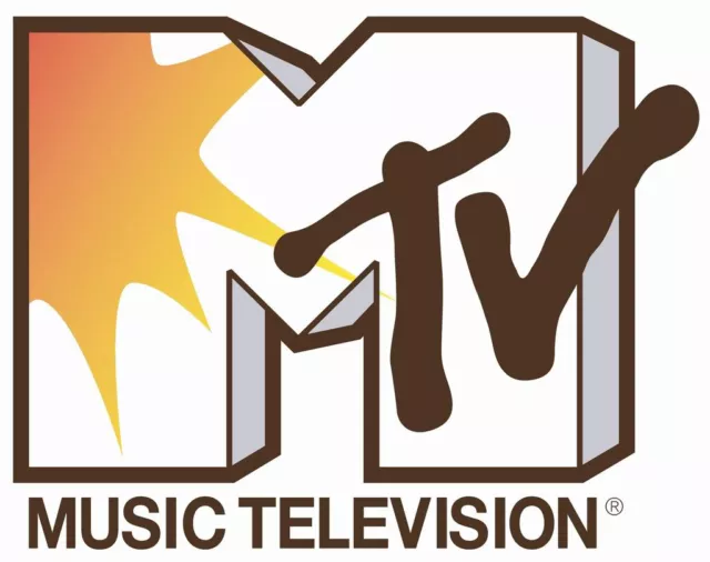 Mtv Sticker Logo 80S 90S Phone Decal Water Bottle Stickers Car Decals ...