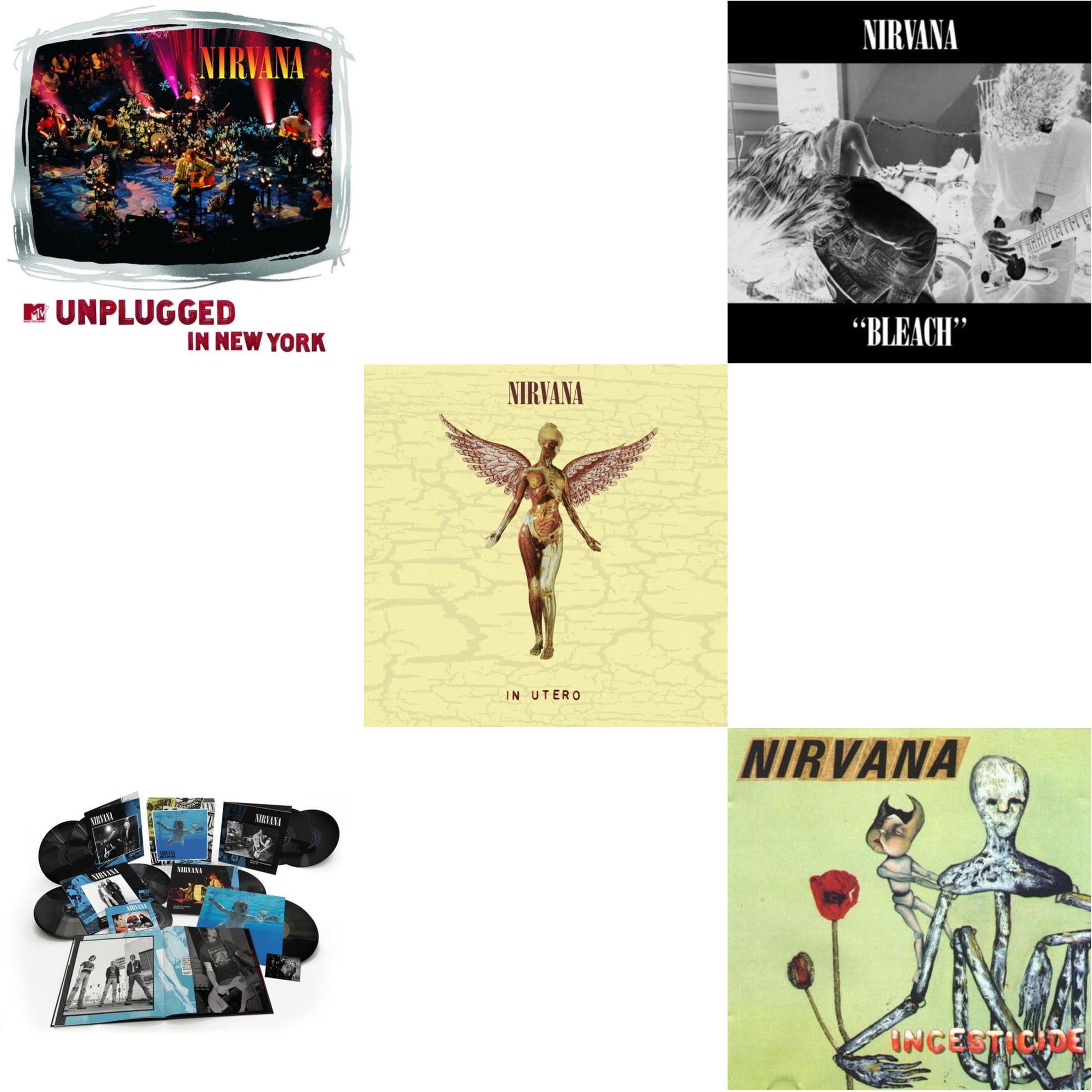 Mtv Unplugged In New York (2 LP) & Nevermind (30Th Anniversary/Super ...
